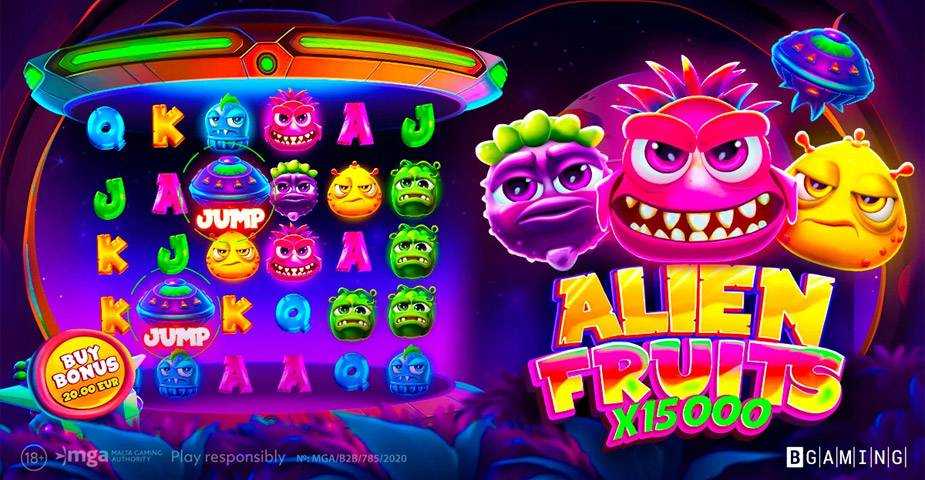 ‏Alien Fruits و اسلات های آنلاین جدید که باید در سال 2024 بازی کنید!